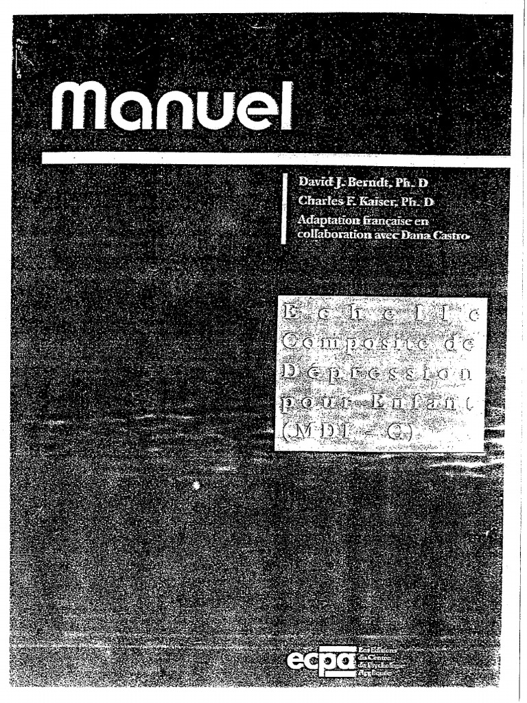 Manuel MDI C | PDF