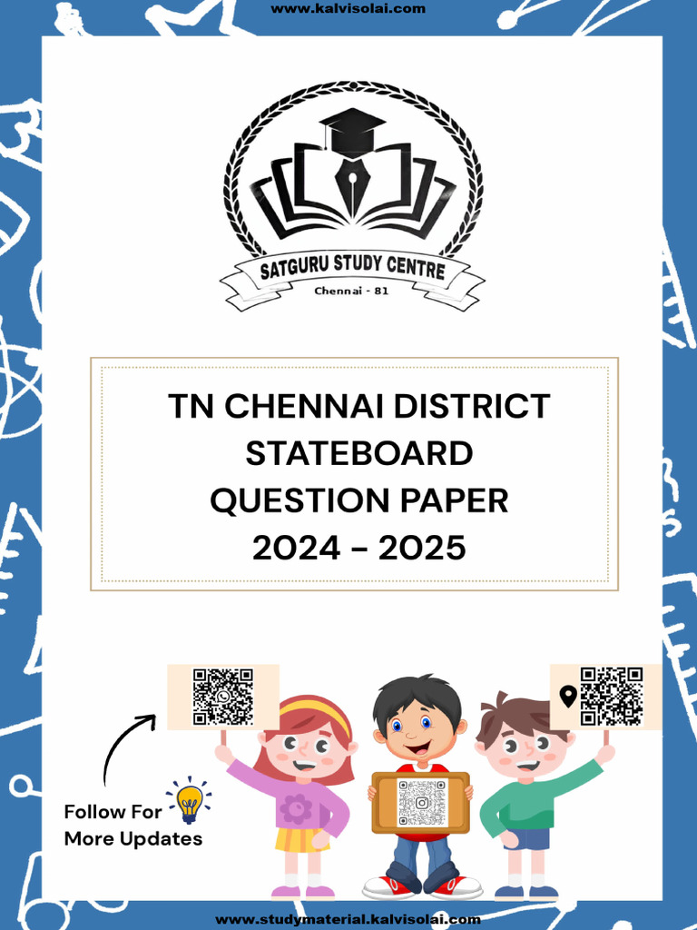 10th Unit Test 2 Social Question Paper - Satguru Study Centre | PDF