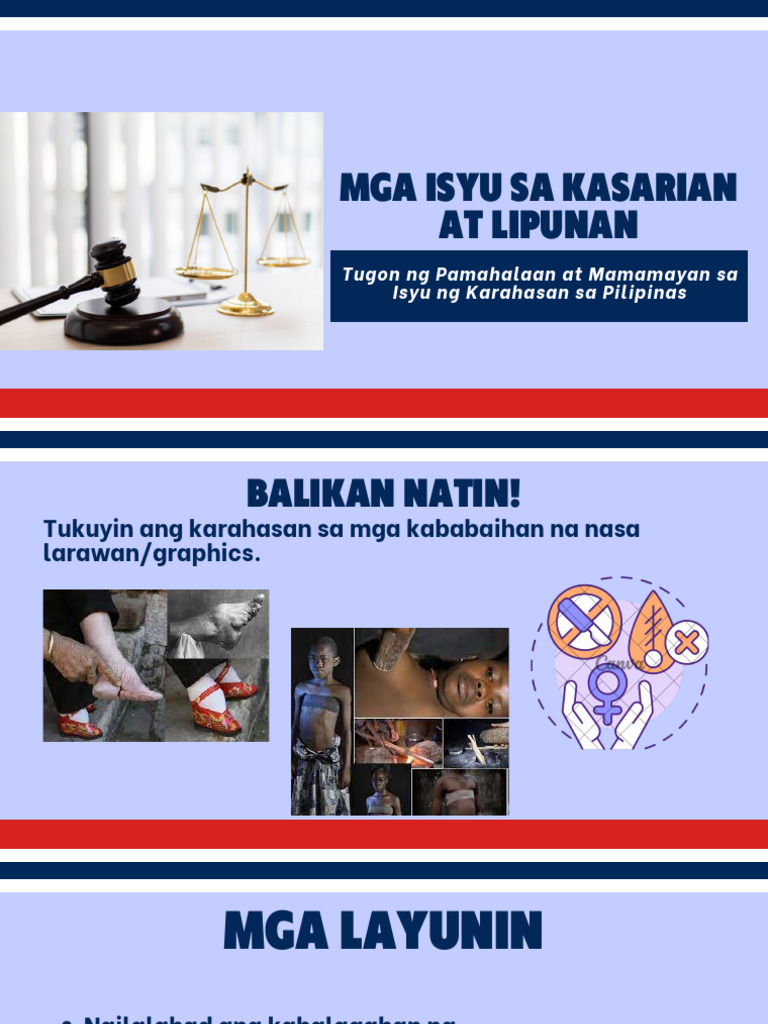 Mga Isyu Sa Kasarian at Lipunan2 | PDF