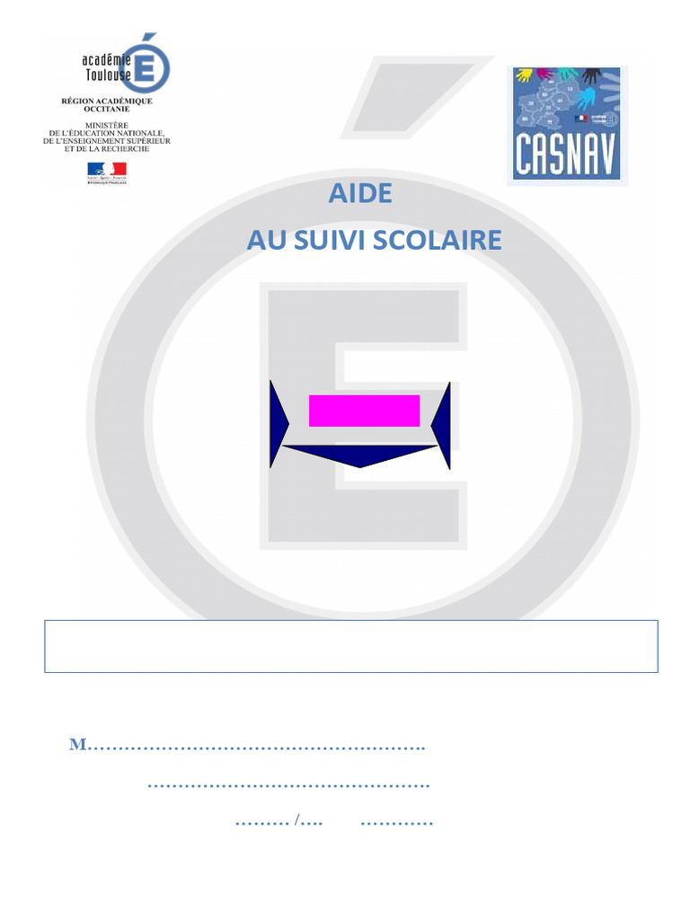 Suivi scolaire : Livret de français 1 | PDF | Phrase | Verbe