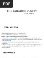 Paradise Lost Book 1 Analysis | PDF | Paradise Lost | Satan