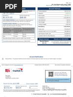 Capital One Billing Statement Overview | PDF | Credit Card | Payments