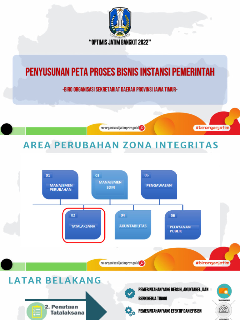 Paparan Penyusunan Peta Proses Bisnis, SOP, Dan SPBE | PDF