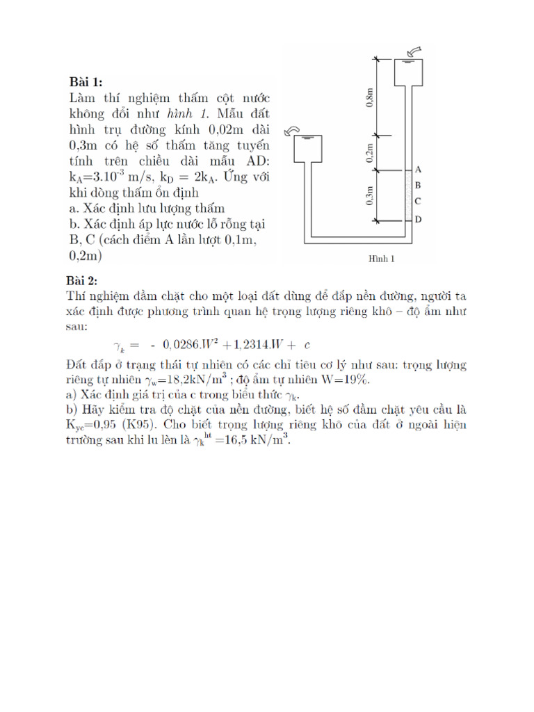 Bai tap On OLP CHD_2025_tham | PDF