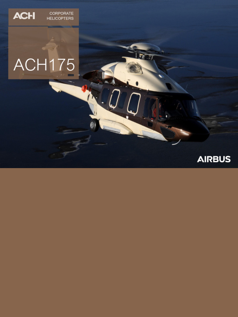 ACH175: Luxury Corporate Helicopter | PDF | Cockpit | Transport