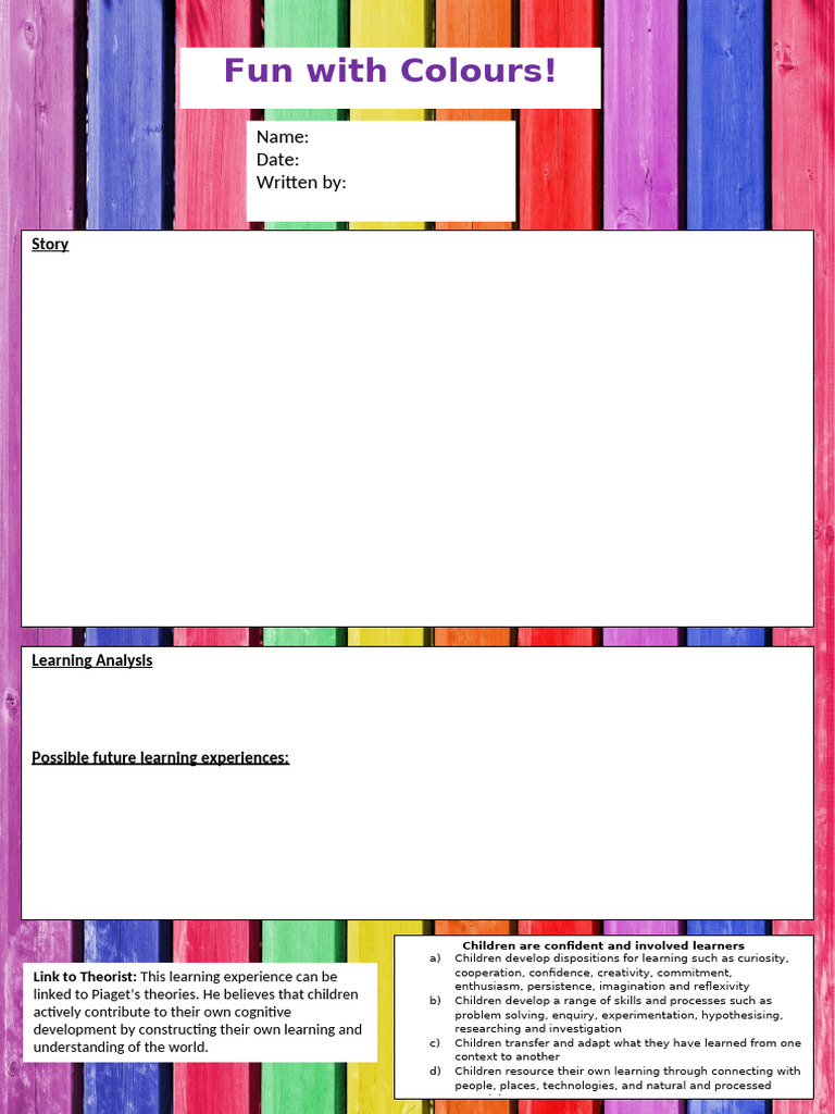 LST Fun With Colours! | PDF