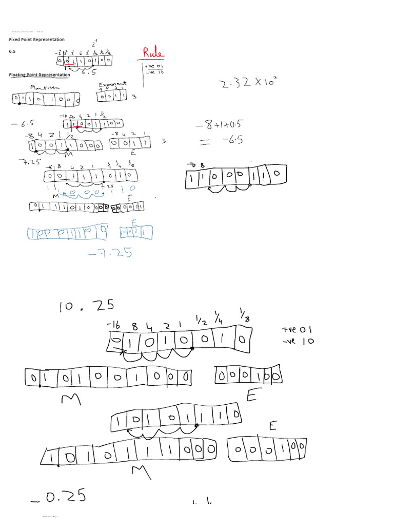 Mantissa and Exponent-1 | PDF