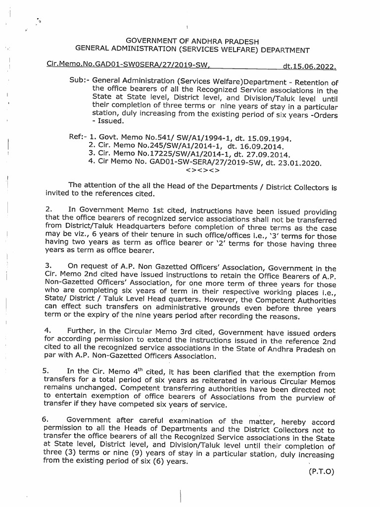 Office Bearers Guidelines | PDF
