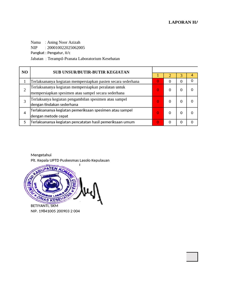 Logbook Juni 2025 PKM Aning | PDF