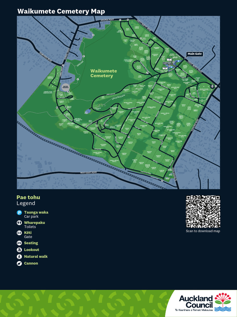 Waikumete Cemetery Plot Map | PDF
