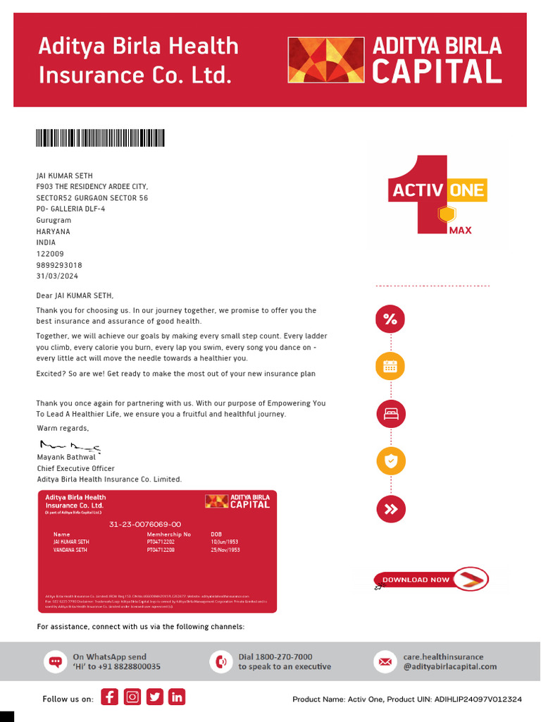 Empowering People To Lead Healthier Lives: Activ One - MAX | PDF ...
