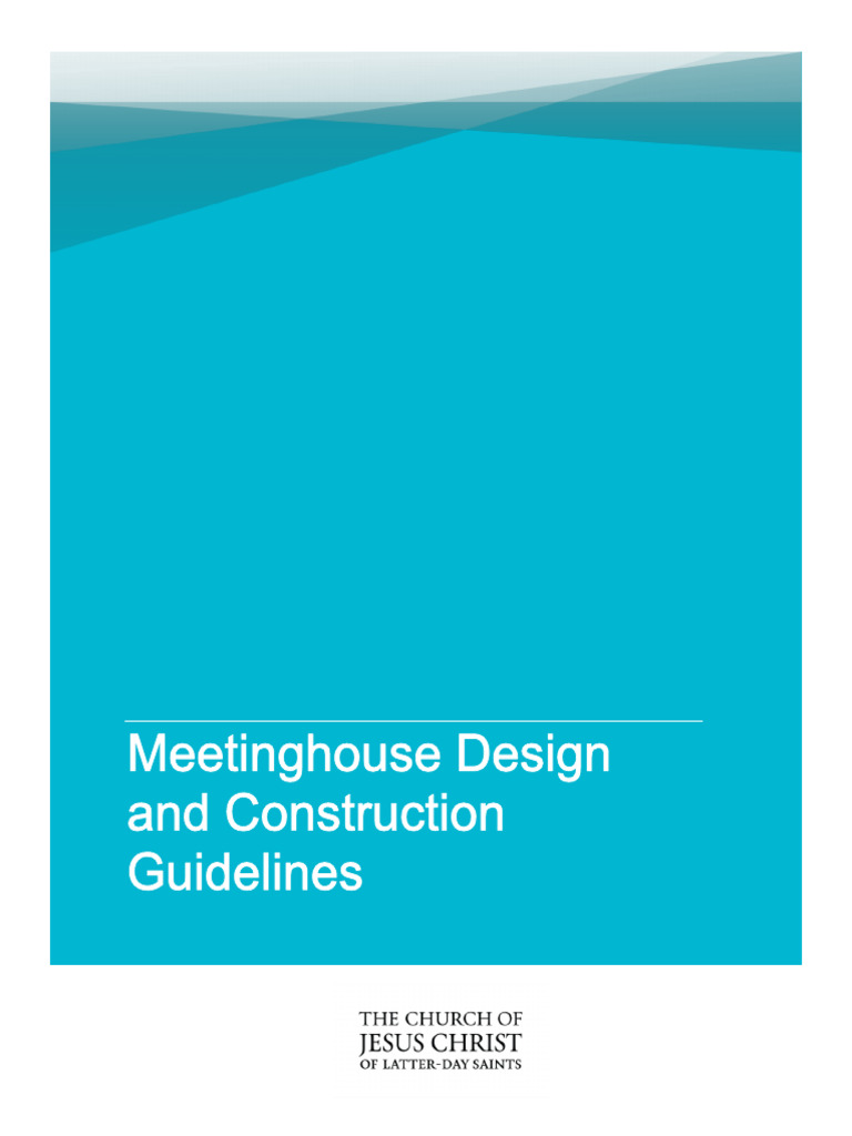 Design Guidelines Church Building | PDF | Air Conditioning ...