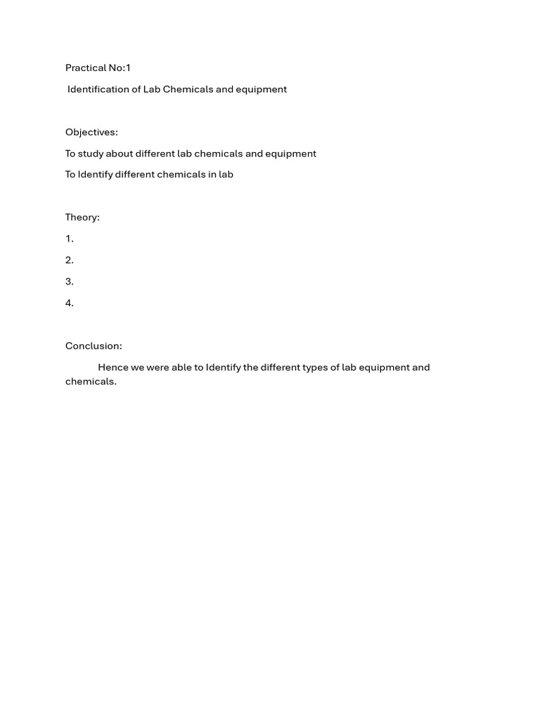 How To Write Practical | PDF