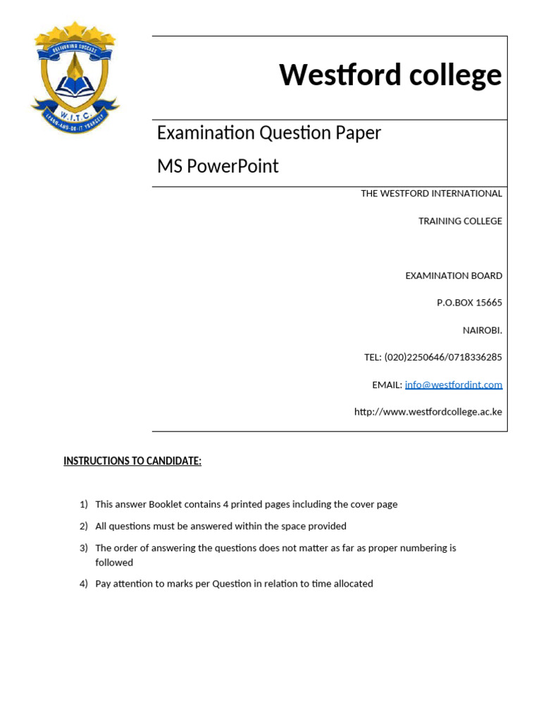 Powerpoint Theory | PDF