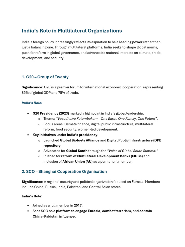 Chapter 8 | PDF | Government | Foreign Policy