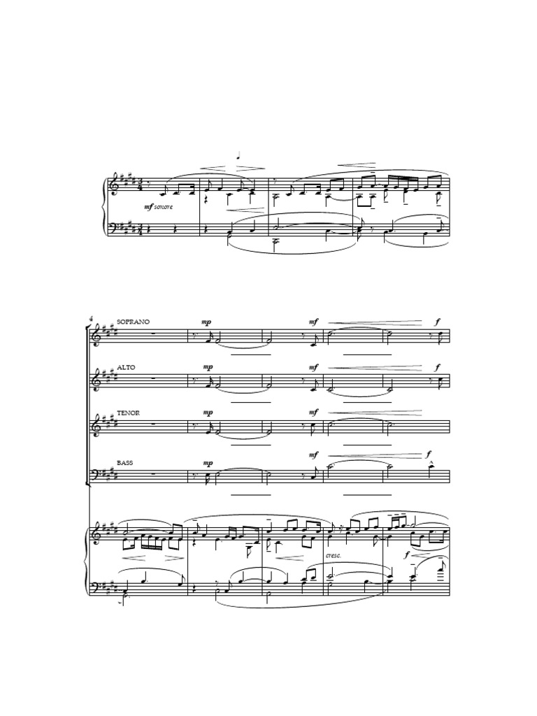 Behold, O God Our Defender | PDF | Rhythm And Meter | Musical Forms
