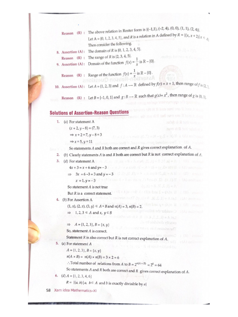 CH 2 Relation and Function Part 2 | PDF