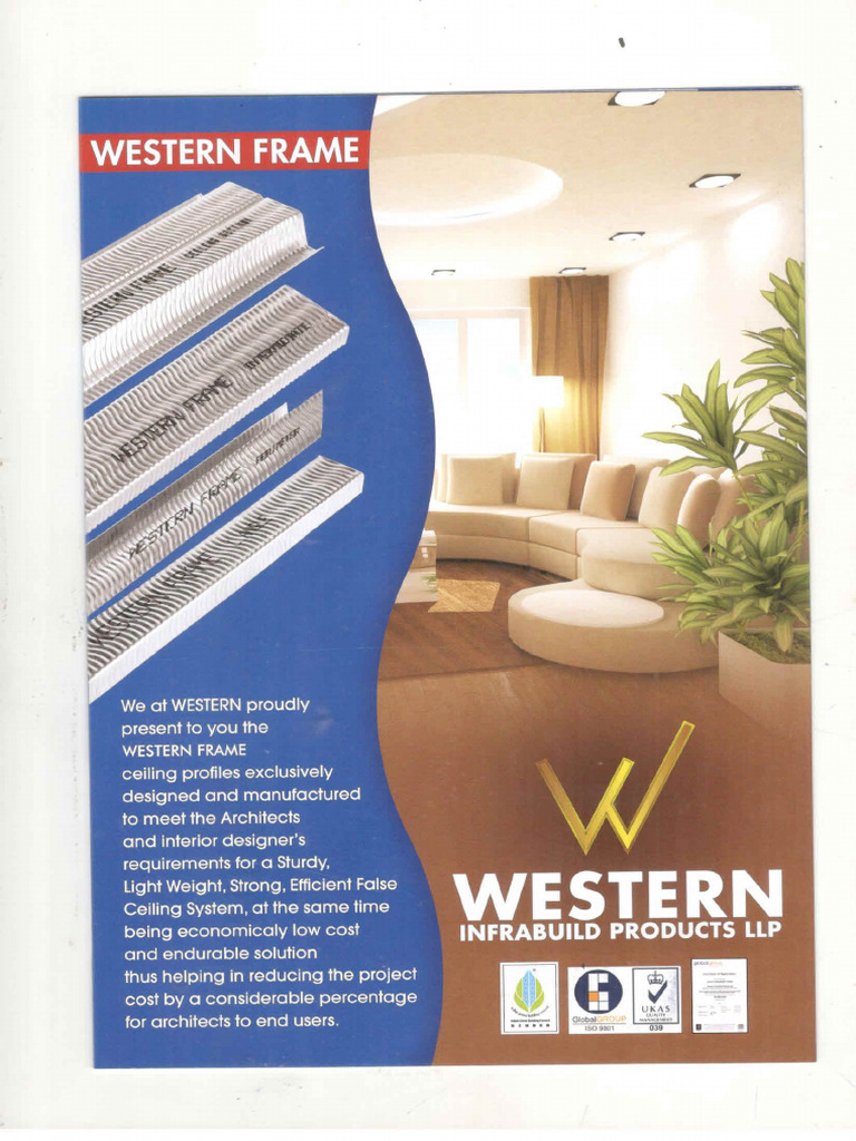 1.1 TDS & Western Frame Brochure | PDF