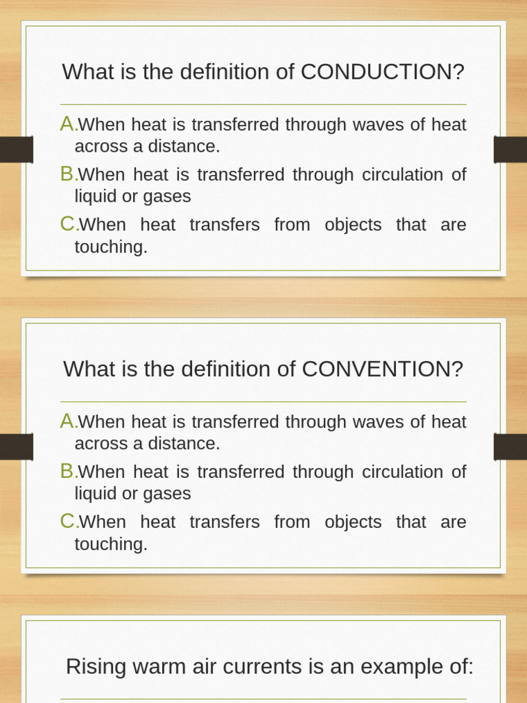 Conduction vs. Convection Explained | PDF