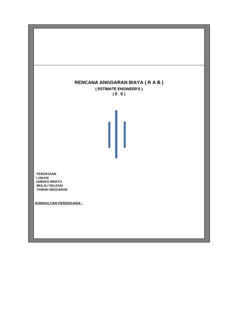 Rab Pembangunan Taman Kantor | PDF