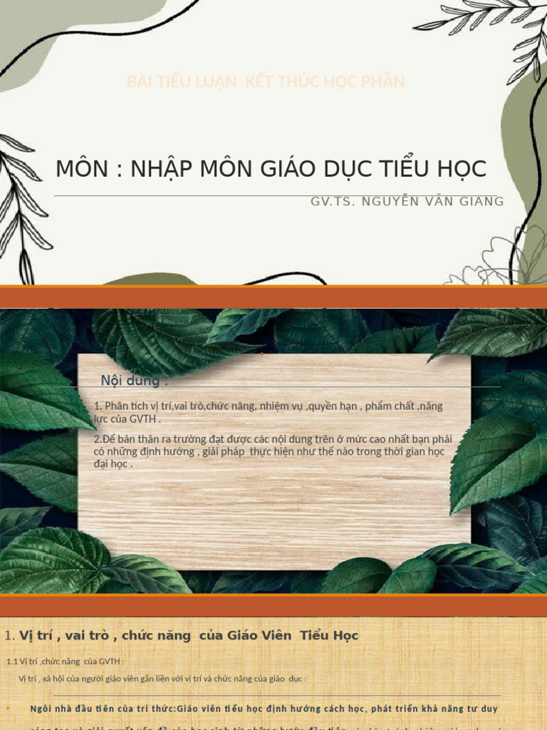 Nhập Môn Gdth | PDF