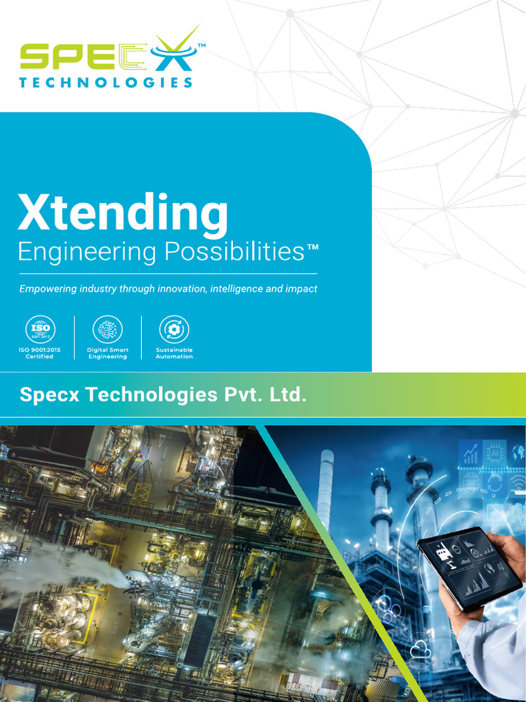 SpecX Technologiess Pvt. Ltd. Brochure | PDF