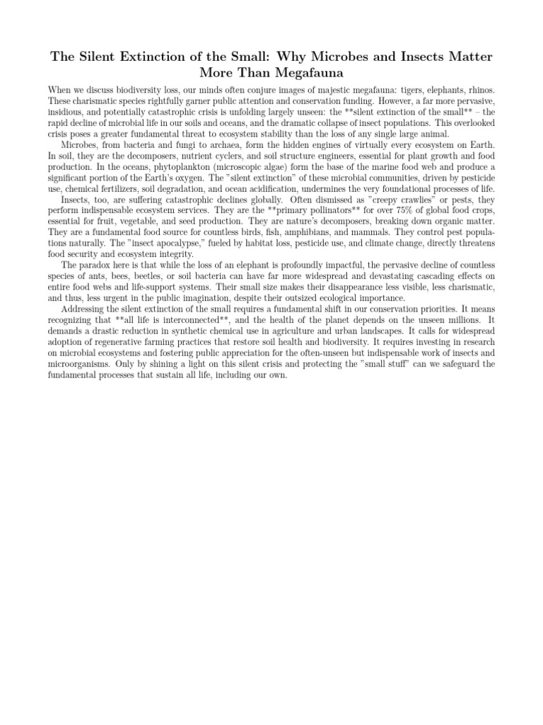 Scribbling Thoughts | PDF | Ecosystem | Soil