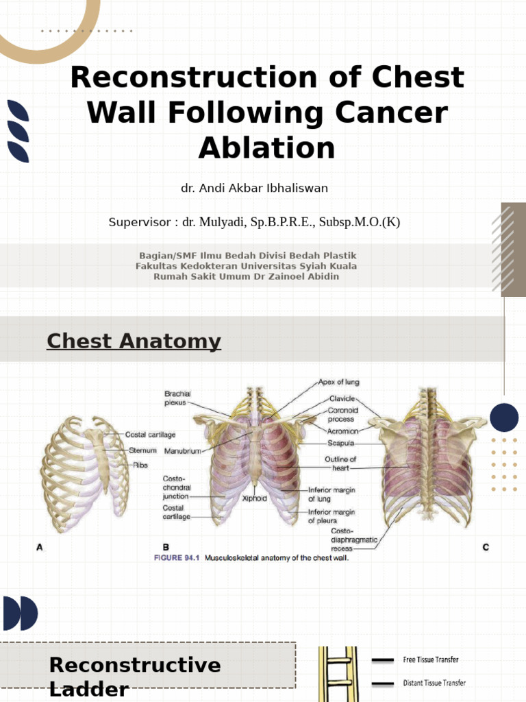 Reconstruction of Chest Wall Following Cancer Ablation | PDF