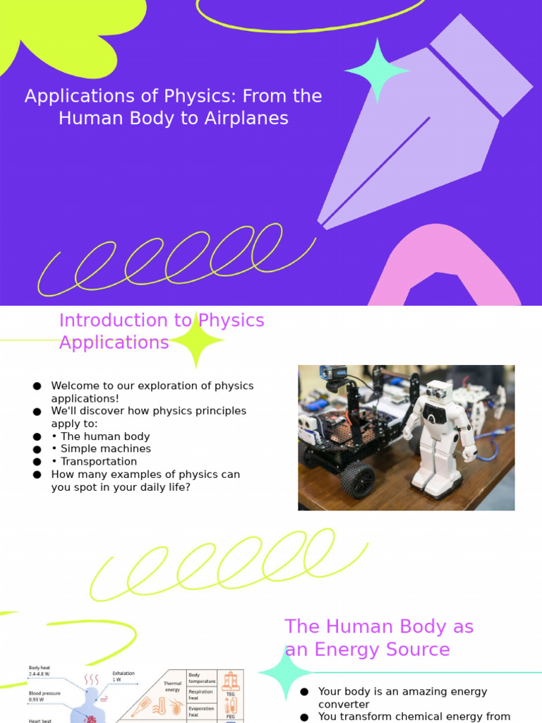 Physics Applications in Daily Life | PDF | Lever | Momentum