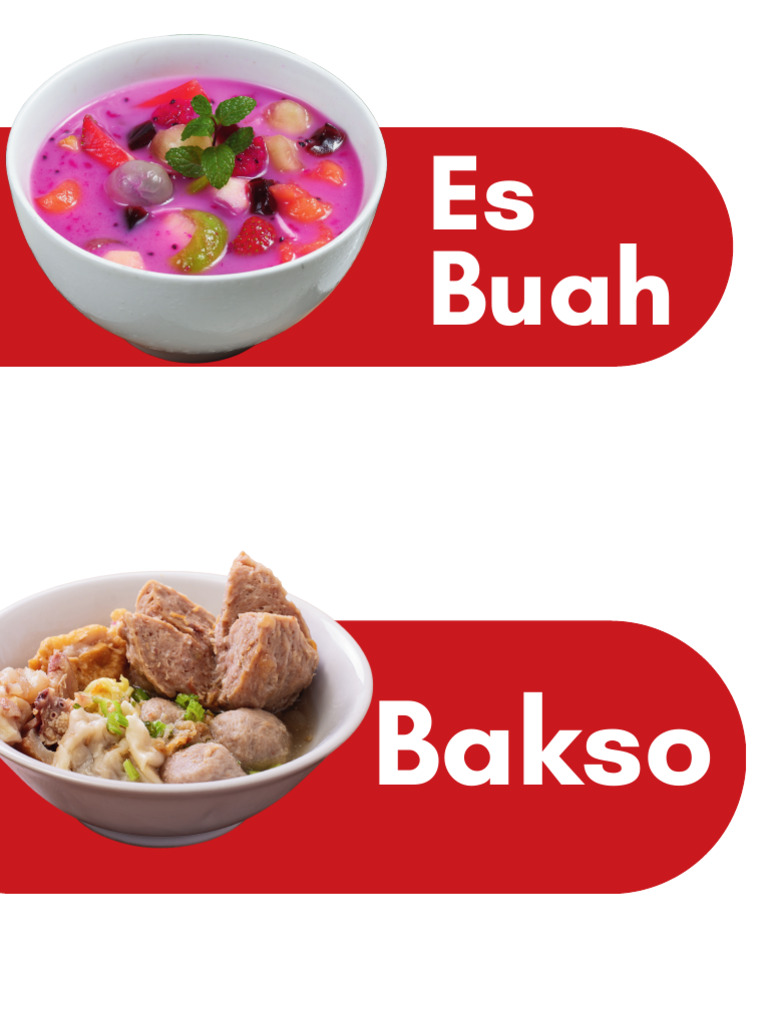 Merah Batik Menu Tradisional Nusantara | PDF