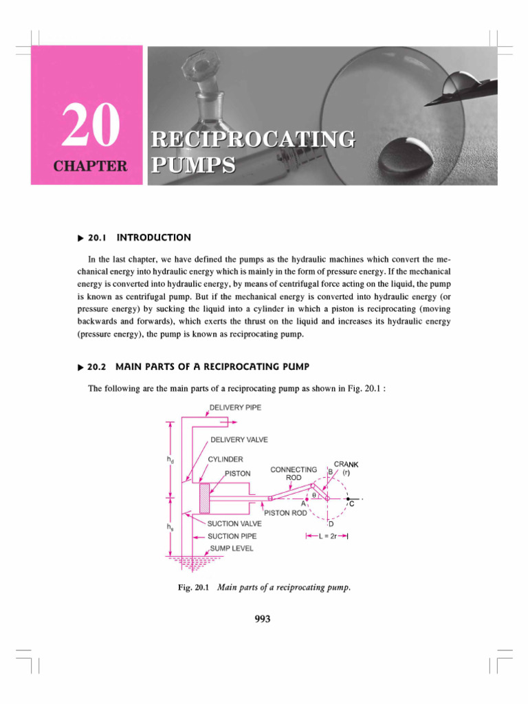Reciprocating Pumps | PDF