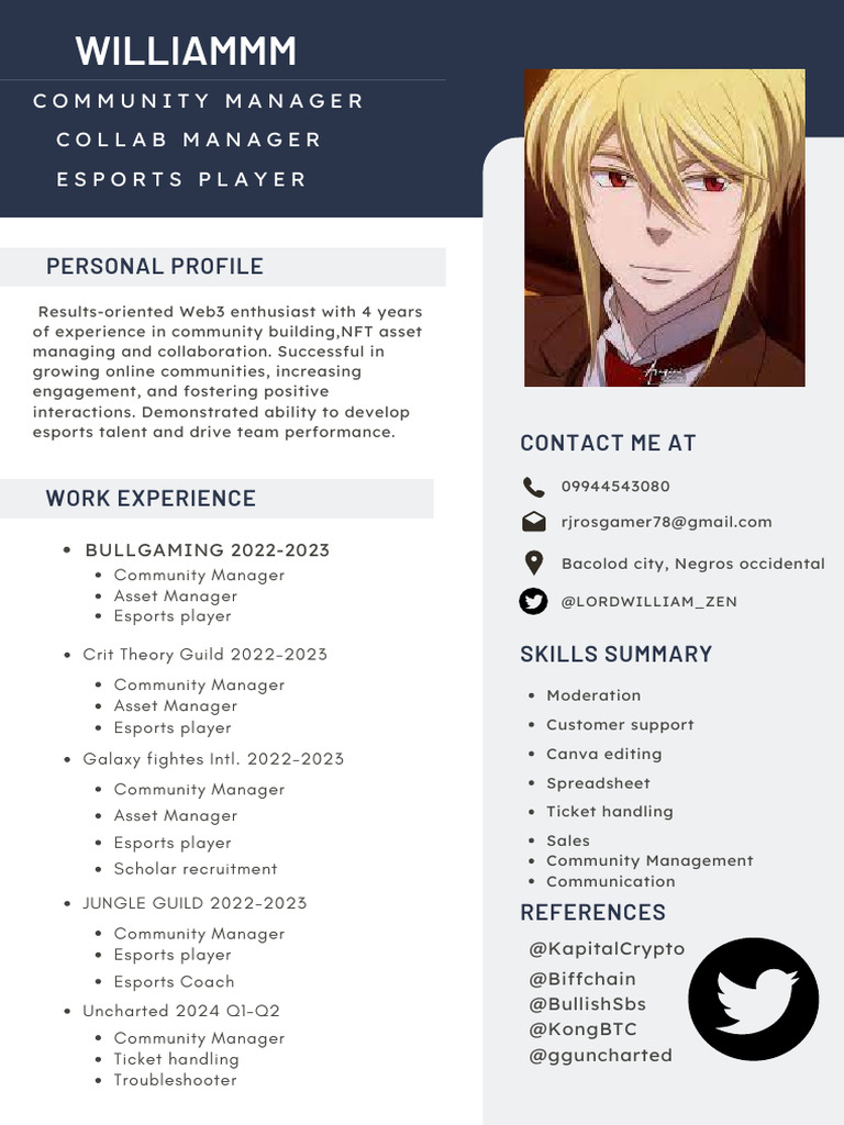 William Mod and Gaming Profile Non Doxxed | PDF | Gaming | Entertainment