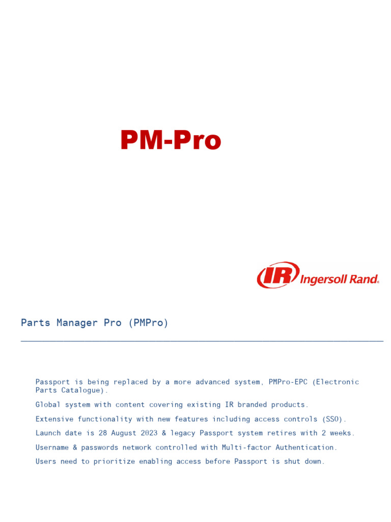 PMPro System Transition Guide | PDF | User (Computing) | Password