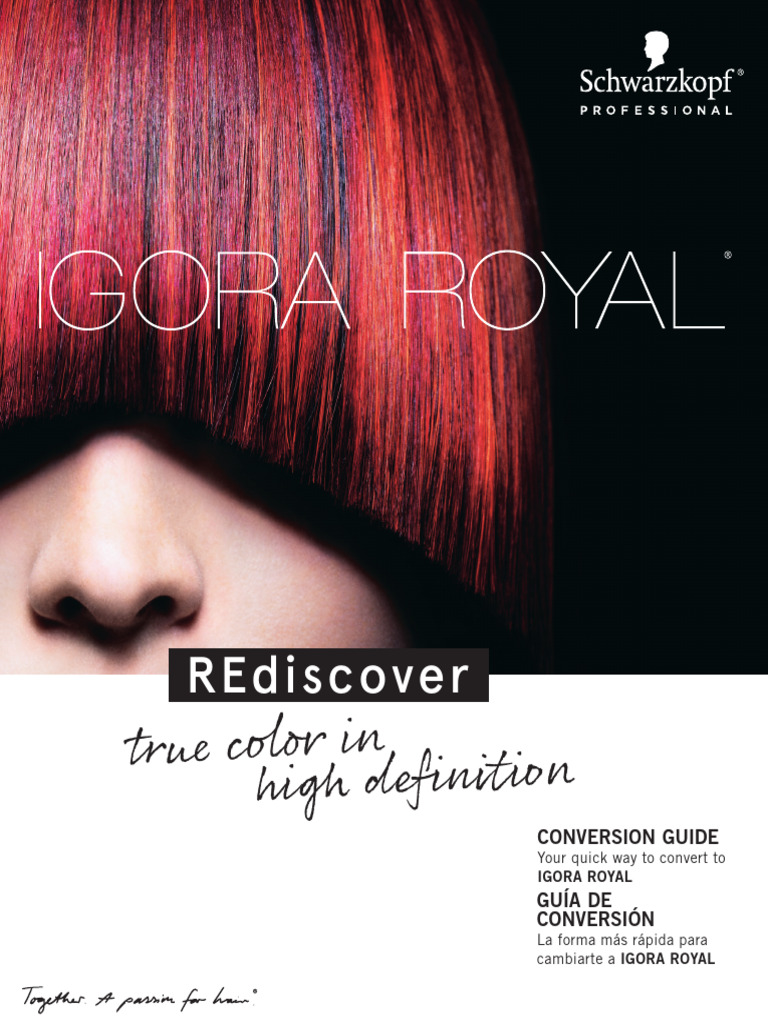 2019 IGORA Conversion Table | PDF | Arco iris | Color