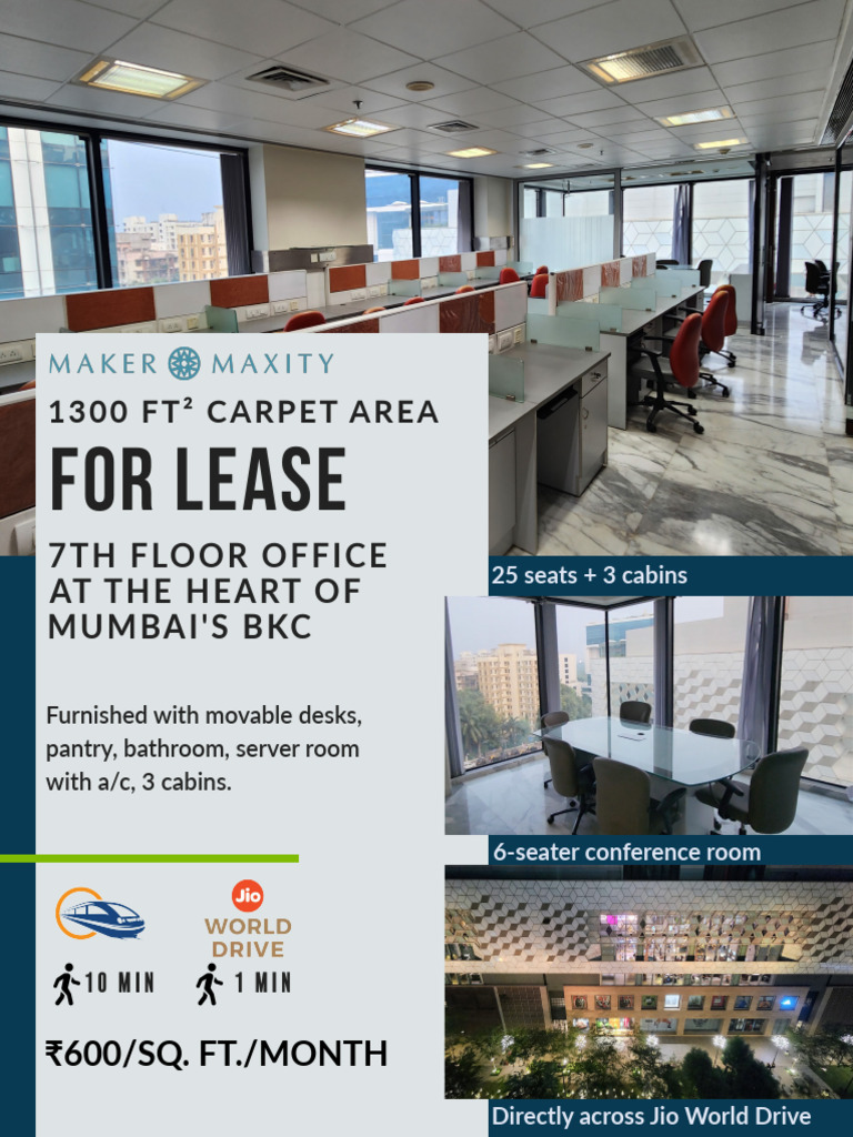 Office Space for Lease in Maker Maxity | PDF
