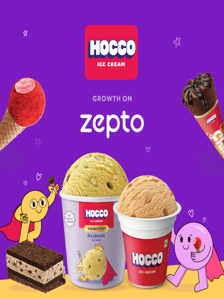Hocco Ice Cream Growth Report October | PDF