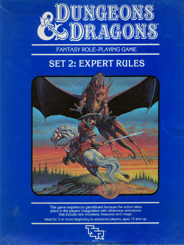D&D Set 2 Expert Rules Box Set (Rev) (Basic) | PDF