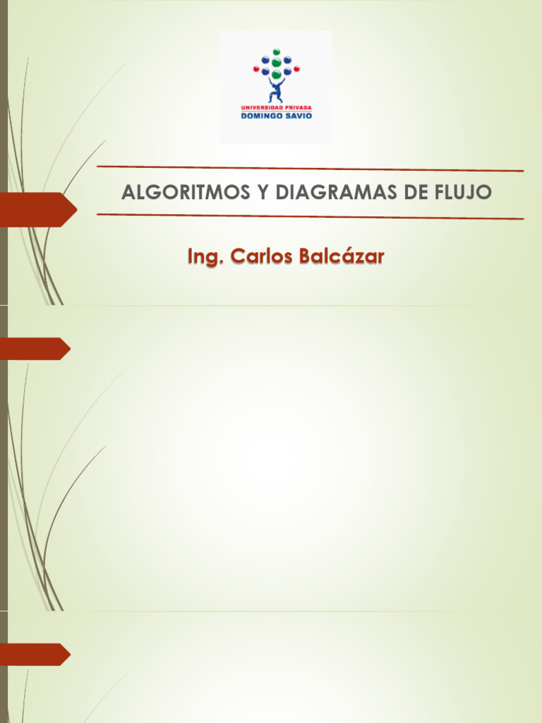 Unidad 1. Algoritmos y Diagrama de Flujo | PDF | Algoritmos | Programación de computadoras