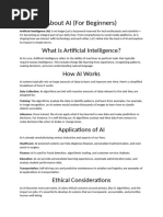 Artificial Intelligence For Dummies | PDF