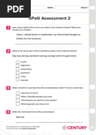 Year 5 SPAG Test | PDF
