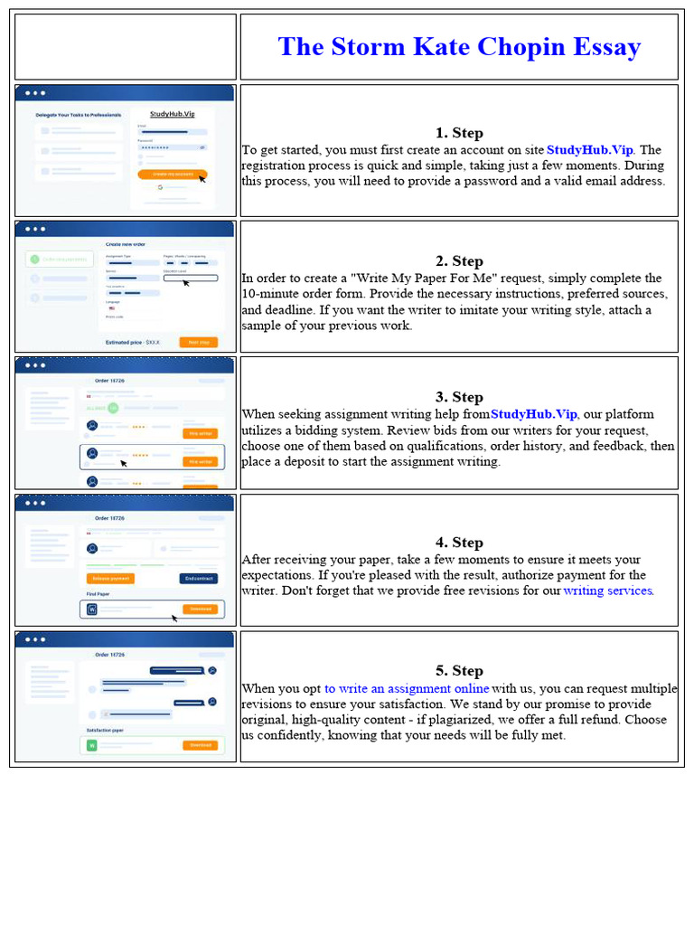 The Storm Kate Chopin Essay | PDF | Karl Marx | Communism