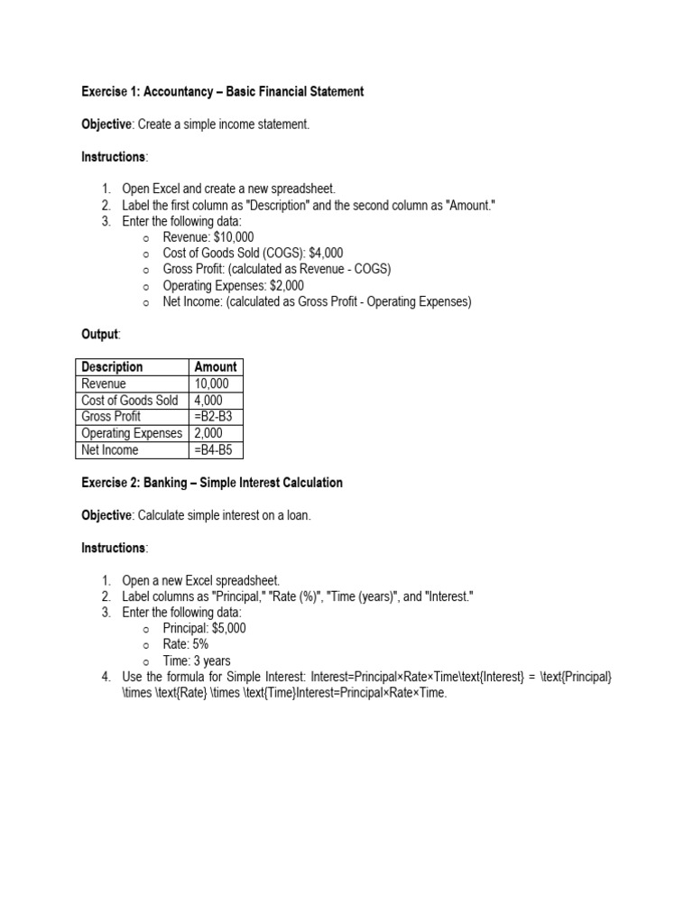 Assignment Group Ifm | PDF | Interest | Net Income