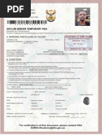 SAPS Affidavit | PDF