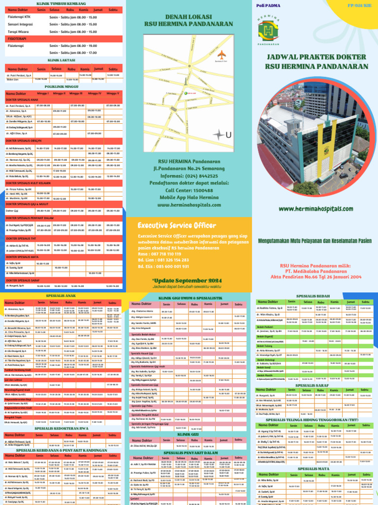 Jadwal Poli Padma Sept 2024 | PDF