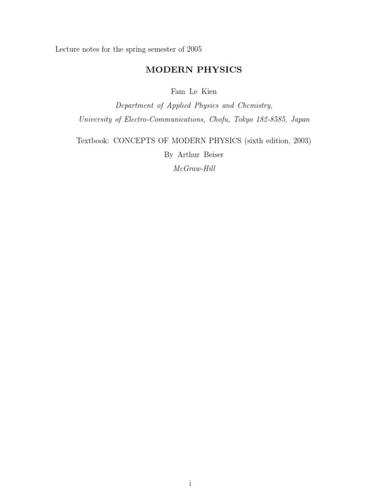 Fam Wavelength in Modern Physics | PDF | Waves | Wavelength