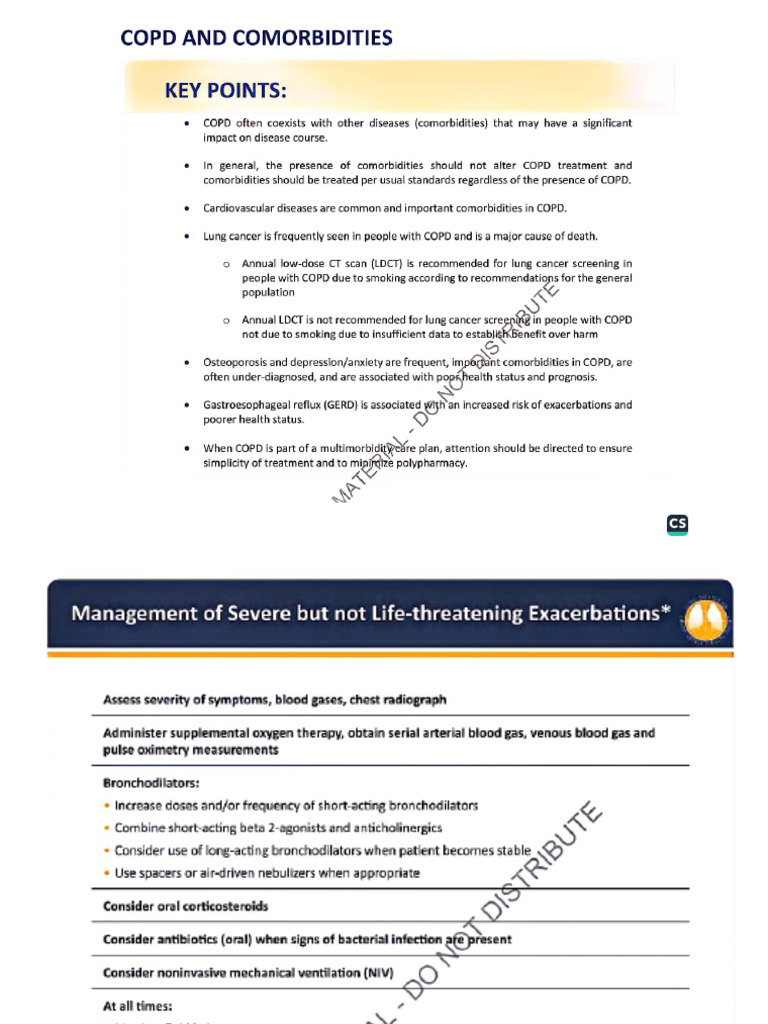 Gold Guidelines 2024 COPD | PDF