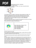 Métodos de Proyección Del Primer y Tercer Diedro | PDF