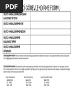 Yillik İzi̇n Formu | PDF