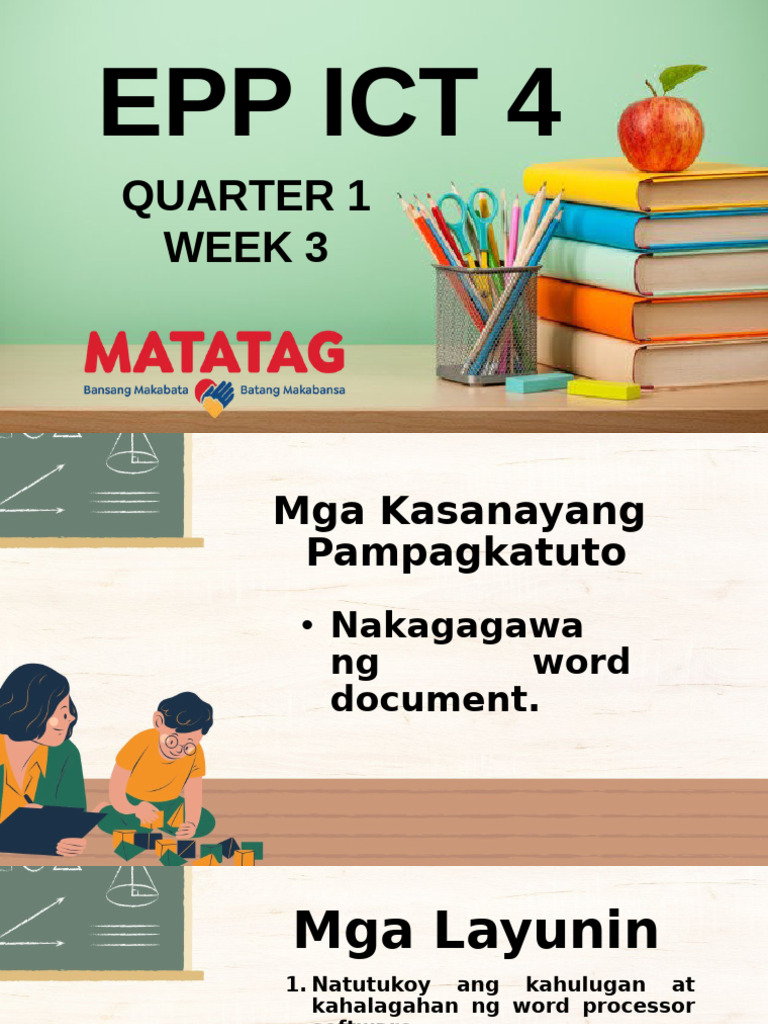 Q1-Epp Ict 4 Week 3 | PDF