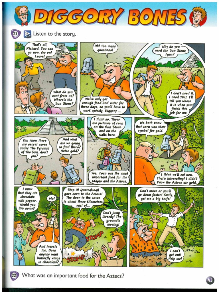 6º Libro English KID's BOX PB Diggory Bones 4 | PDF